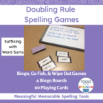 Doubling Rule Spelling Games | Tools for Dyslexia