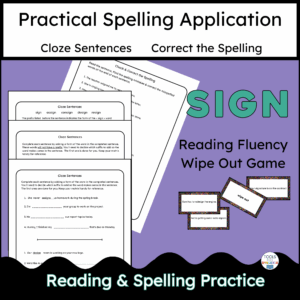 Sign: A Structured Word Inquiry | Tools for Dyslexia