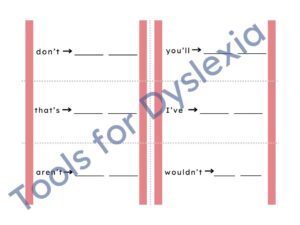 Reading & Spelling Contractions Activities & Games Bundle | Tools for ...